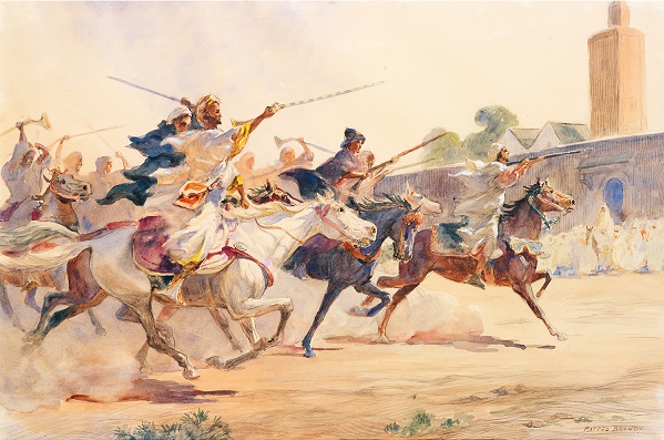 01 Orientalist Painting, Mattéo Brondy’s Fantasia , with footnotes ...