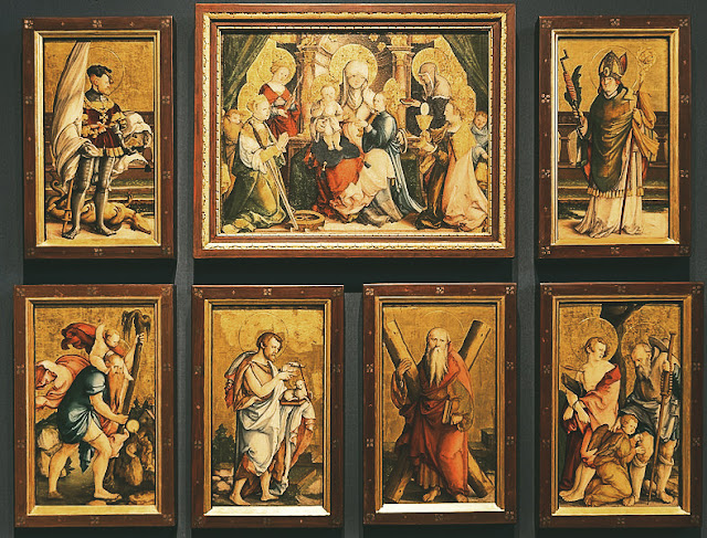 07 Religious Icons, The Meister von Meßkirch’s Falkenstein Altar, Saint ...