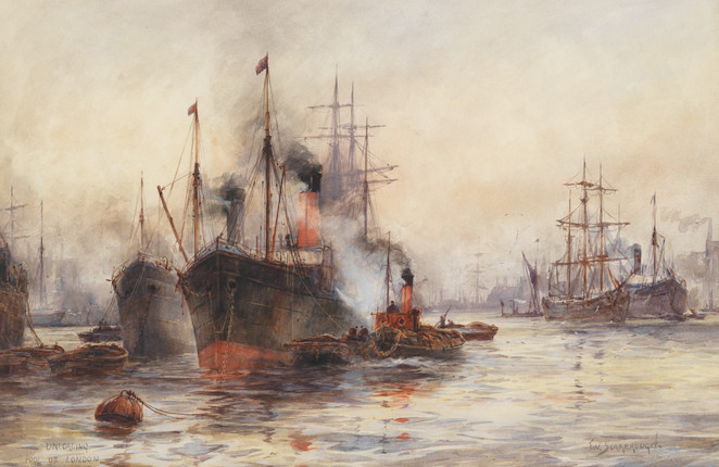 03 Marine Works, Frederick (Frank) William Scarbrough’s Pool of London ...