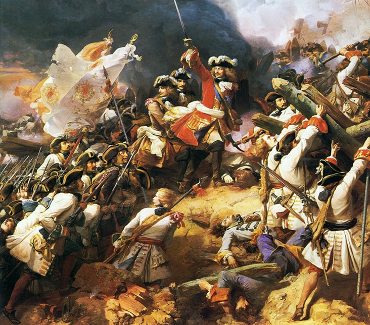 01 Work, The Art of War, Jean Alaux’s Bataille de Denain, with ...