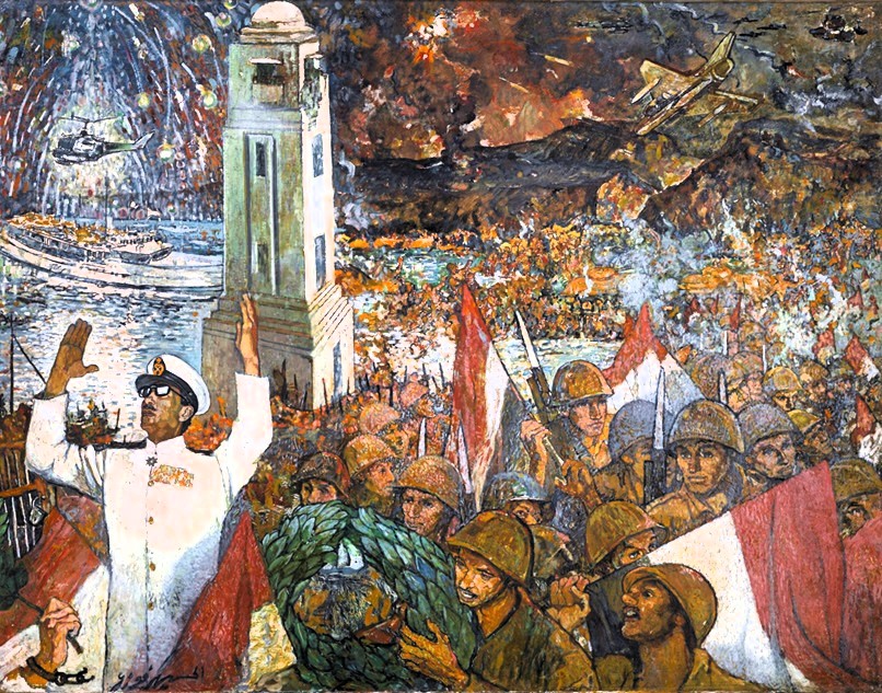 01 Painting, Middle East Artists, THE ART OF WAR, El Hussein Fawzi’s A ...