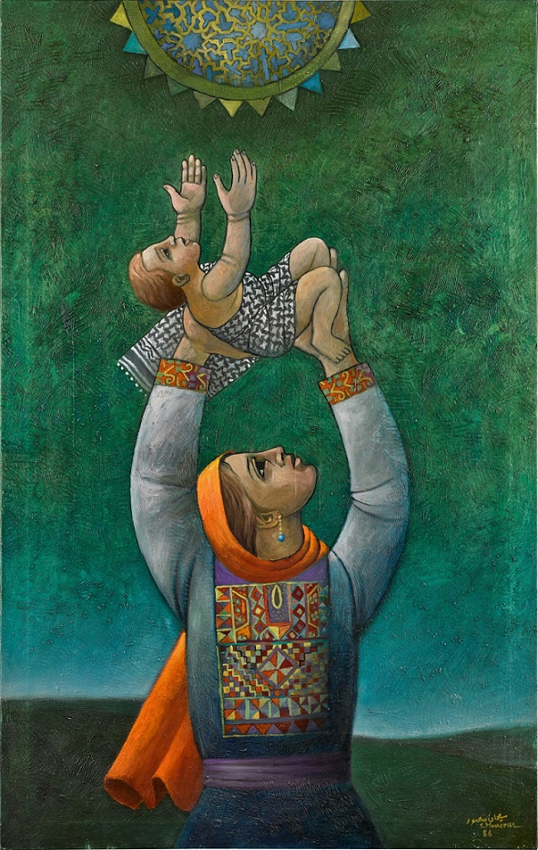 01 Work, MIDDLE EAST ARTISTS, The art of War, Suleiman Mansour’s ...