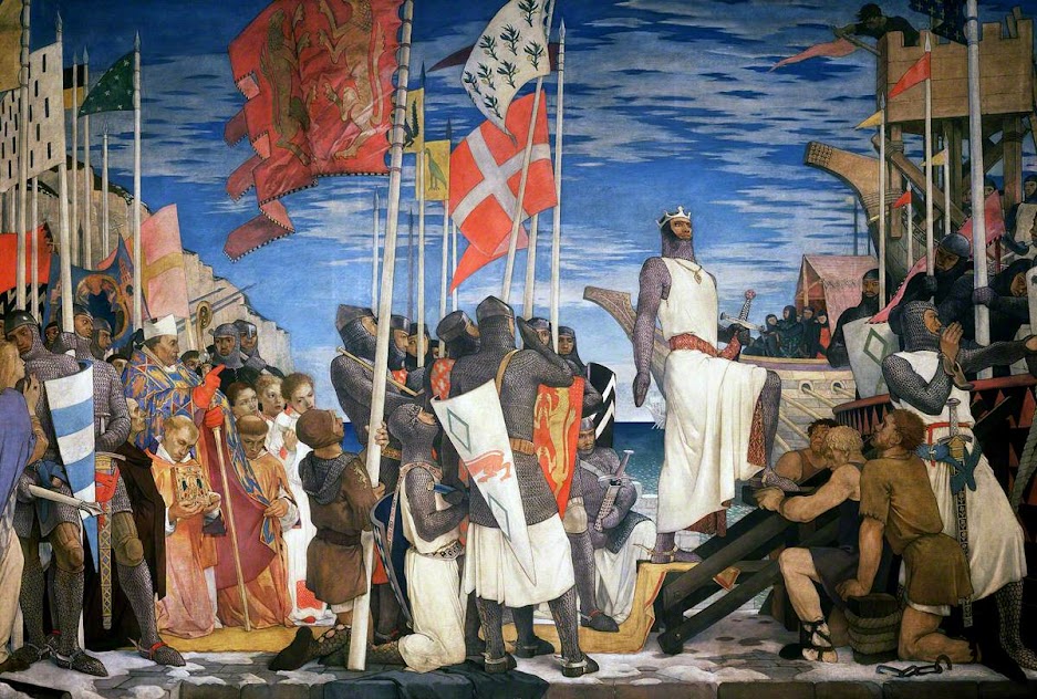 07 Paintings, The Battle of Arsūf, on September 7th., The Bloodiest Day ...