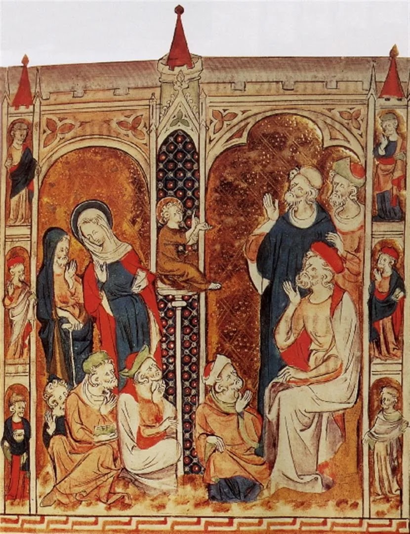 01 Work, Interpretation of the bible, Queen Mary Psalter, Twelve year ...