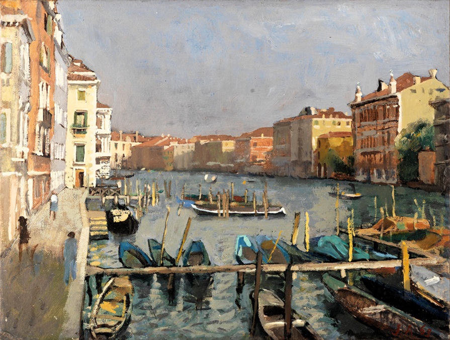 01 Work of the Canals of Venice, John Aldridge’s Grand Canal, Early ...