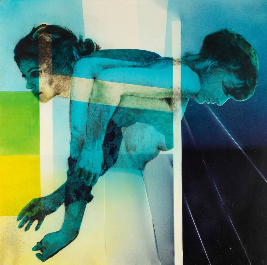 3 Paintings by Pol Mara; Caryatides, Gun and The Poet, with footnotes ...