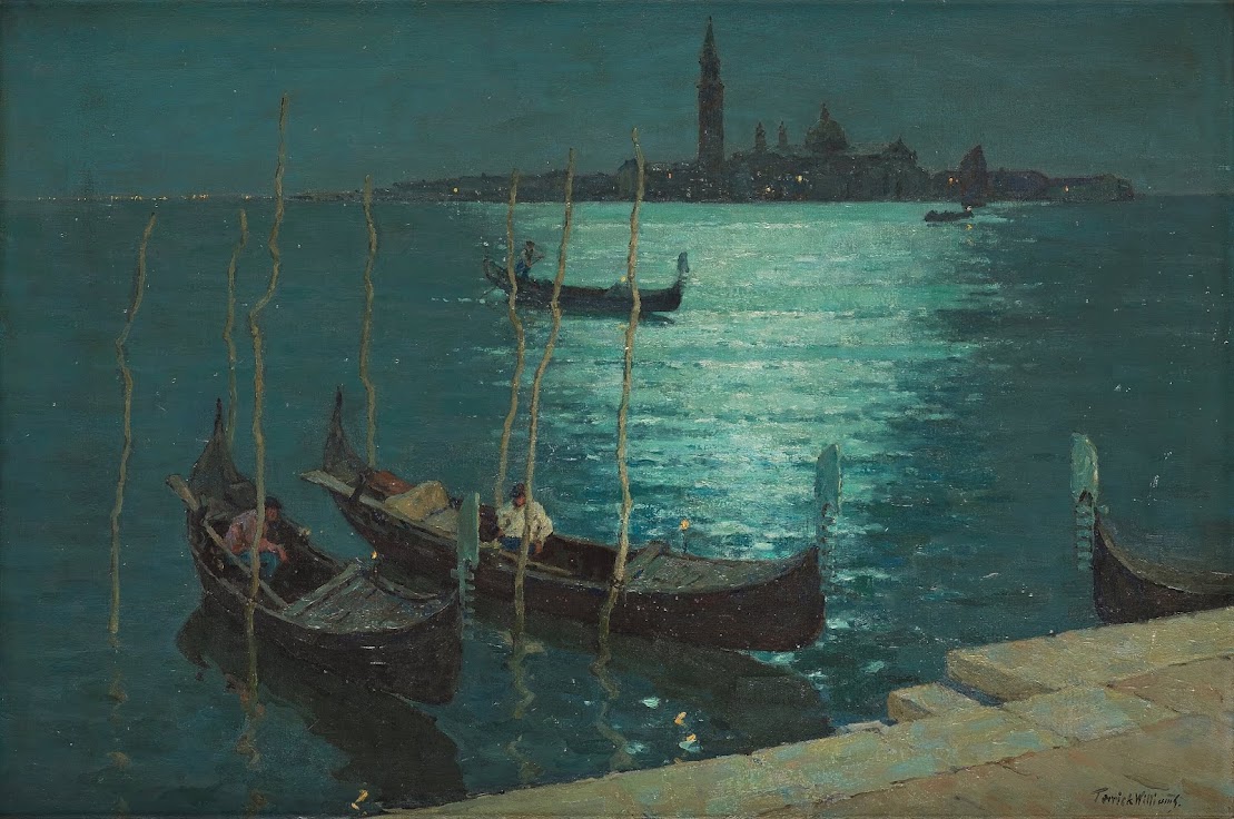 01 Work of the Canals of Venice, Terrick Williams’ Moonlight, Venice ...
