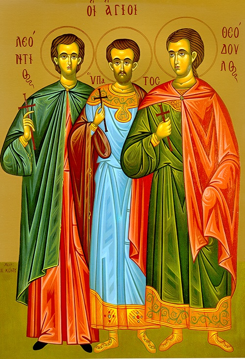 07 Works, Today, June 18th, is martyr Saints Leontius, Hypatius and ...