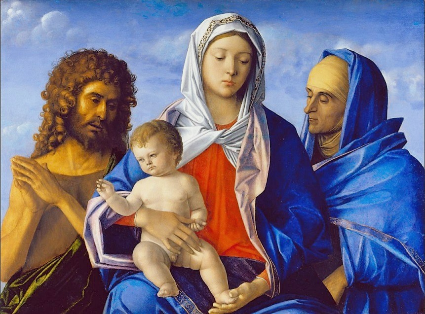 01 Work , RELIGIOUS ART, Giovanni Bellini’s Madonna and Child with ...